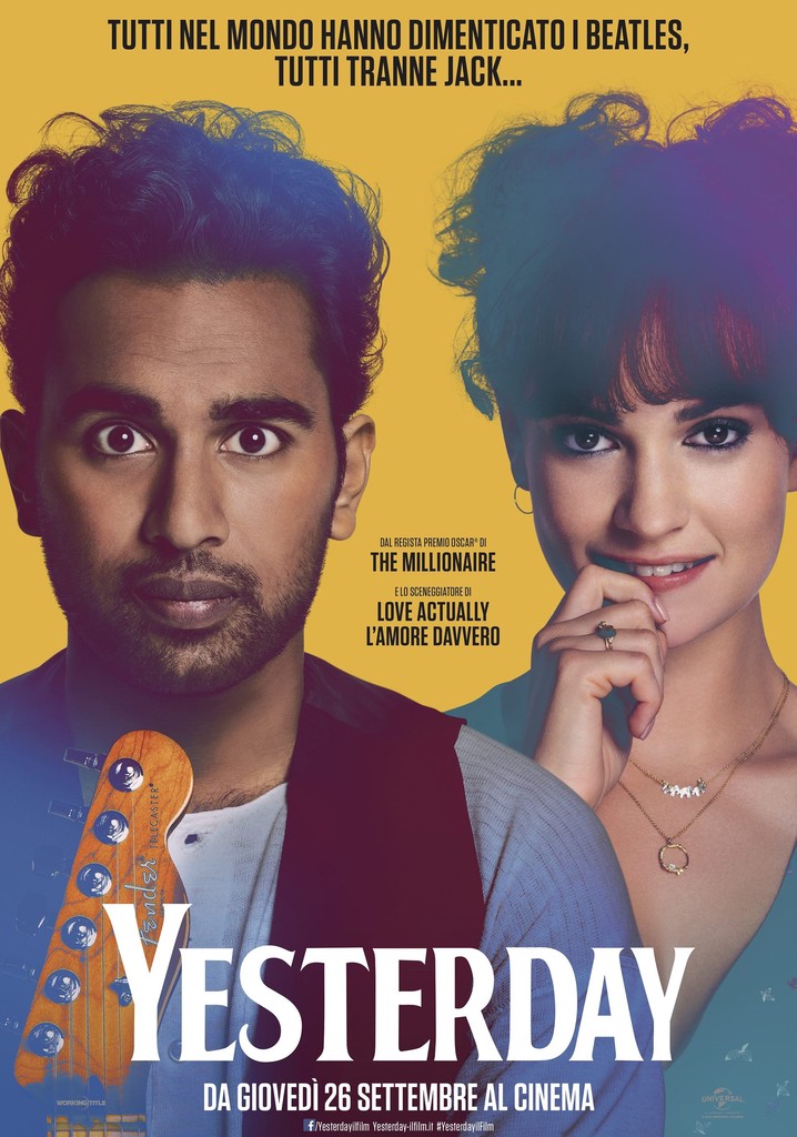 Yesterday - film: dove guardare streaming online