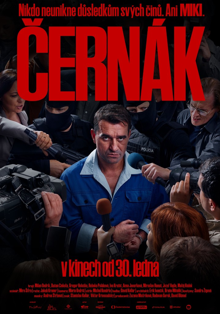 Černák streaming: where to watch movie online?