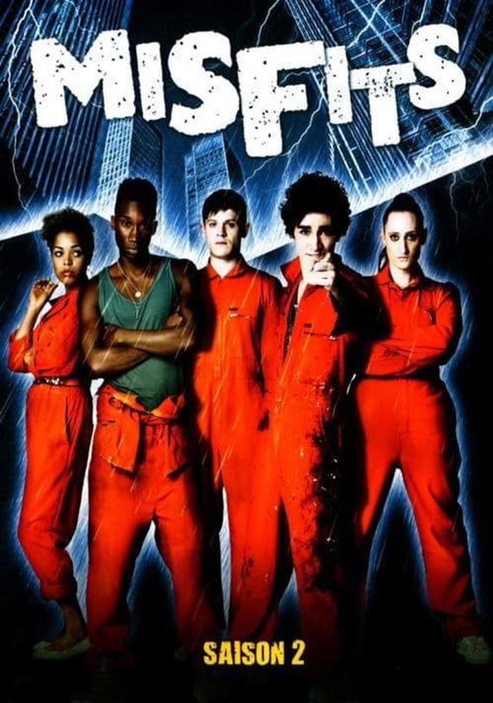 Saison 2 Misfits streaming: où regarder les épisodes?
