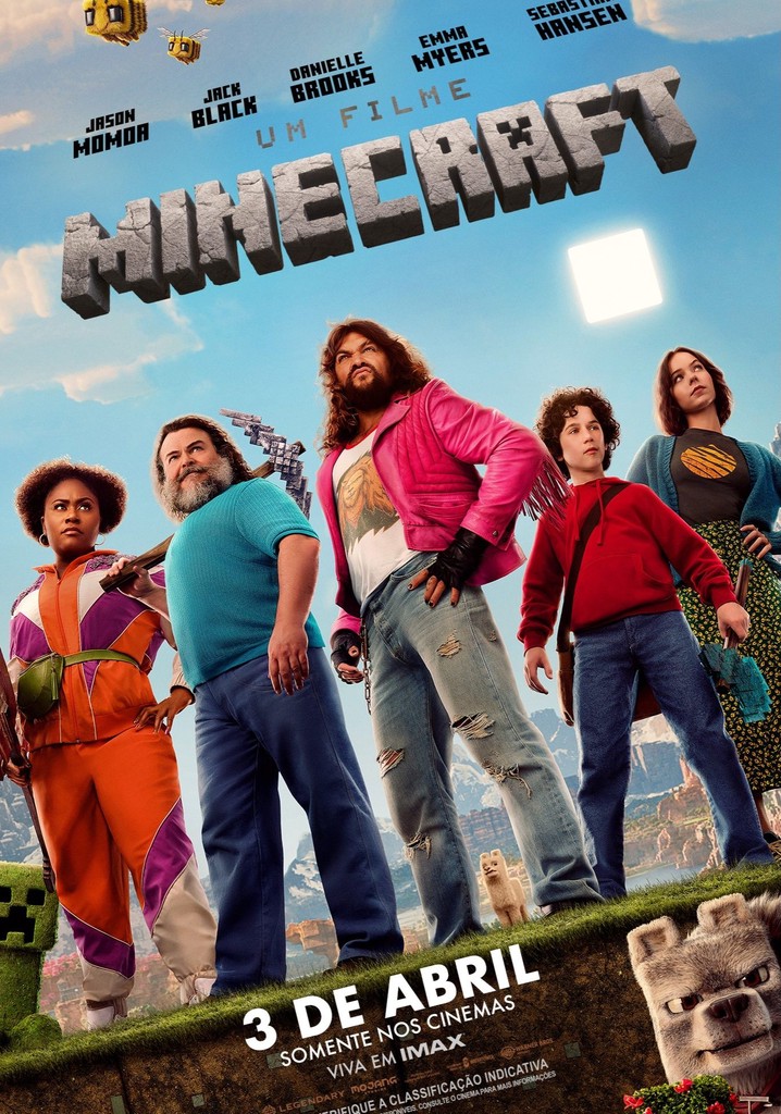 Um Filme Minecraft filme - Veja onde assistir