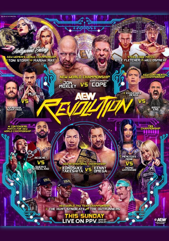 AEW Revolution streaming: where to watch online?