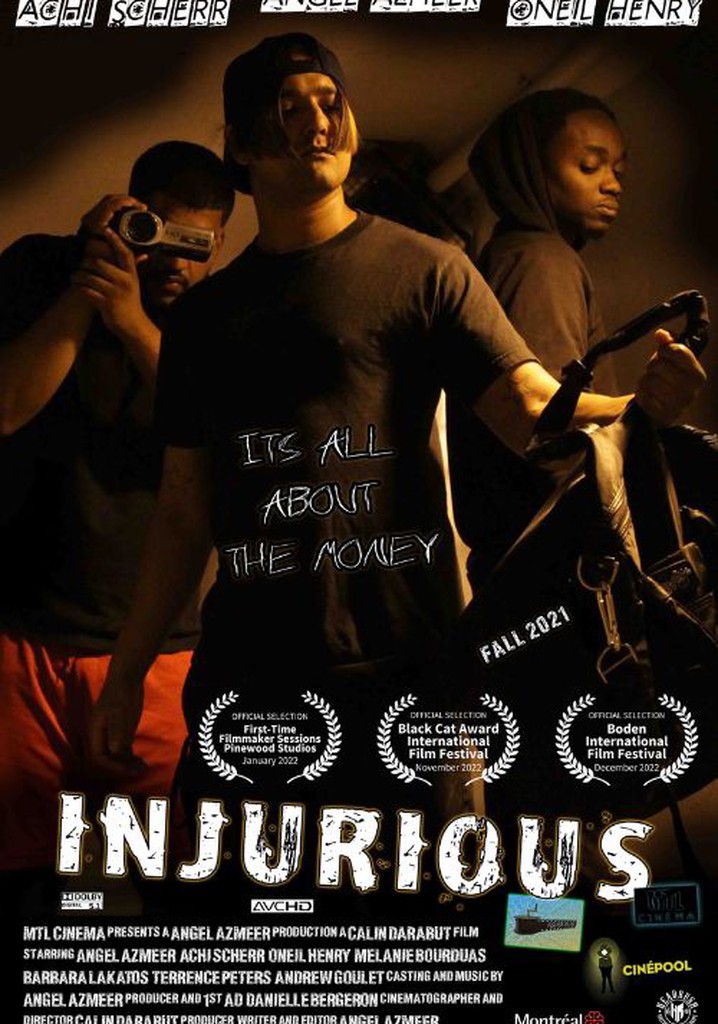 Injurious streaming: where to watch movie online?