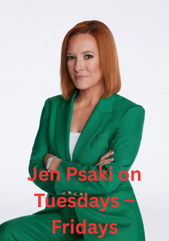 Inside with Jen Psaki - streaming tv show online