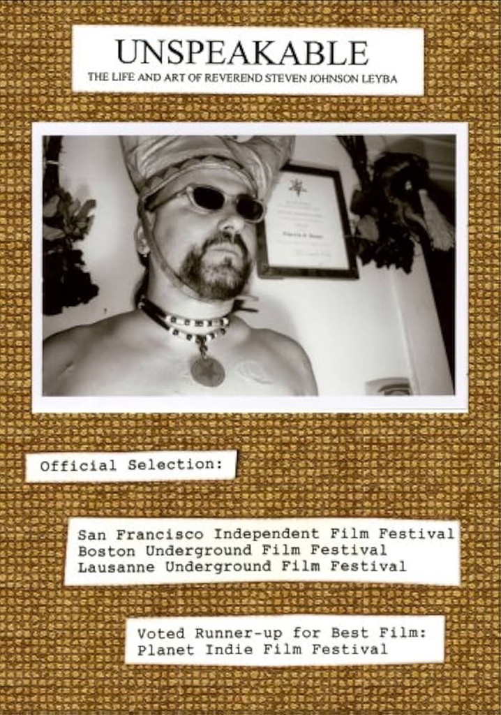 Unspeakable streaming: where to watch movie online?