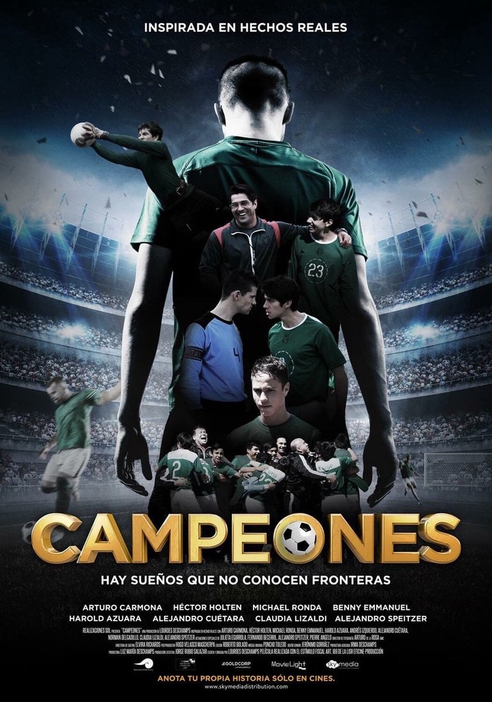 Campeones - película: Ver online completas en español