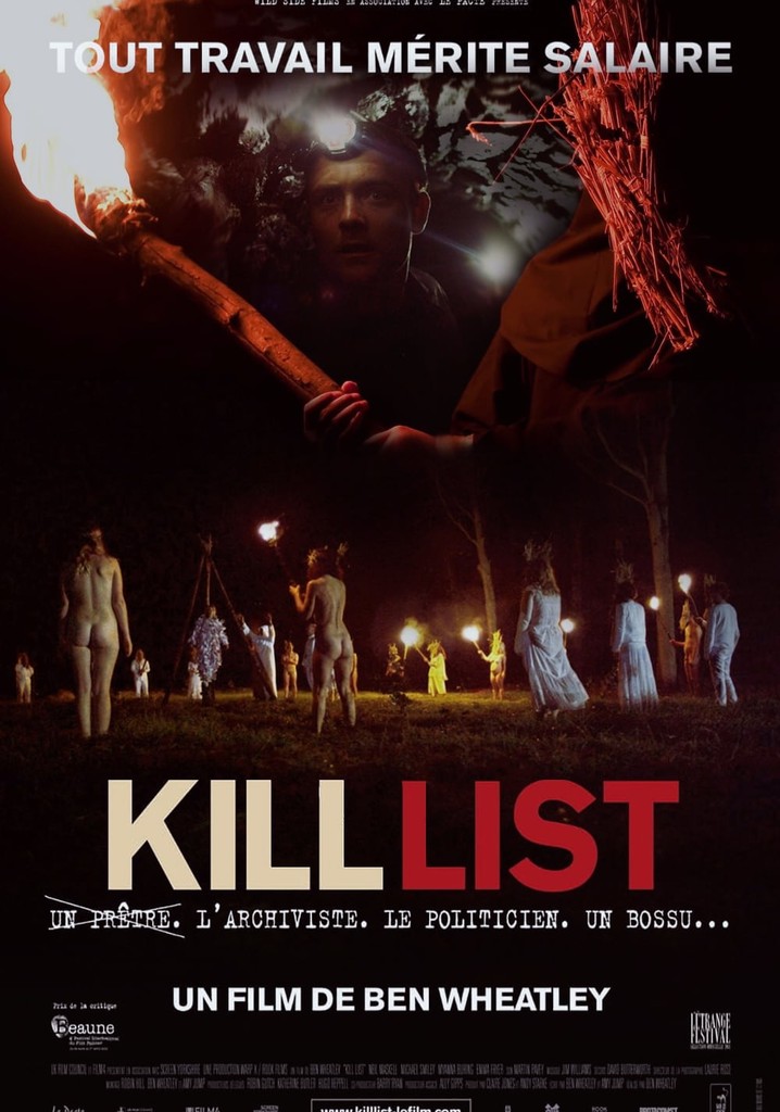 Où regarder Kill List en streaming complet et légal
