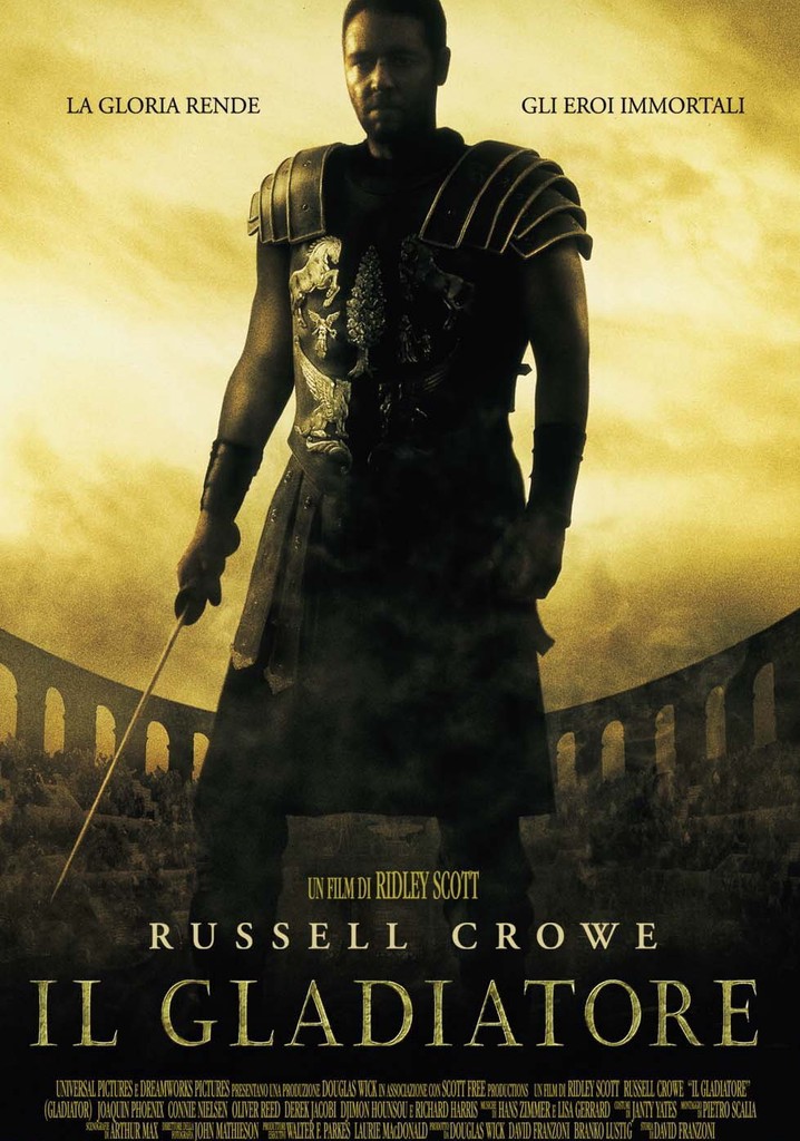 Il gladiatore - film: guarda streaming online