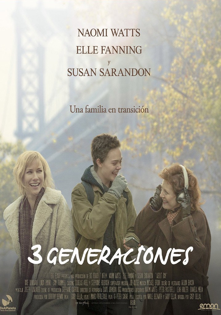 3 Generaciones - película: Ver online en español
