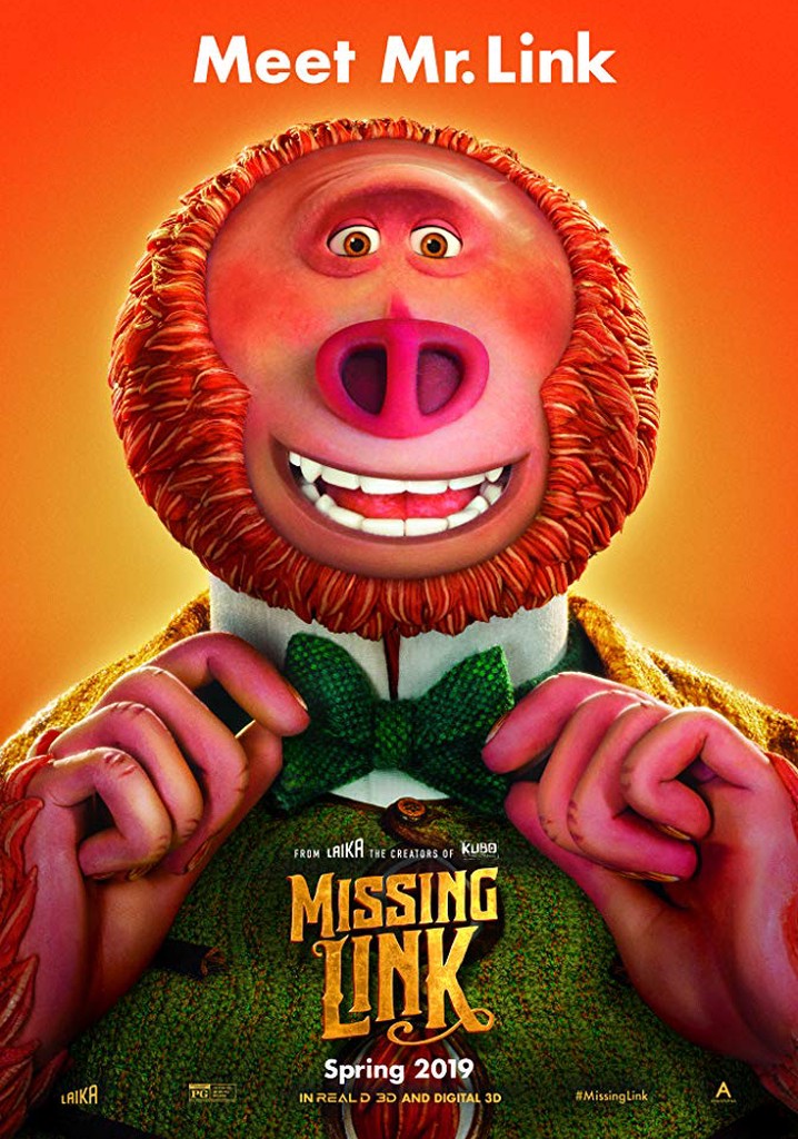 Missing Link - movie: where to watch stream online