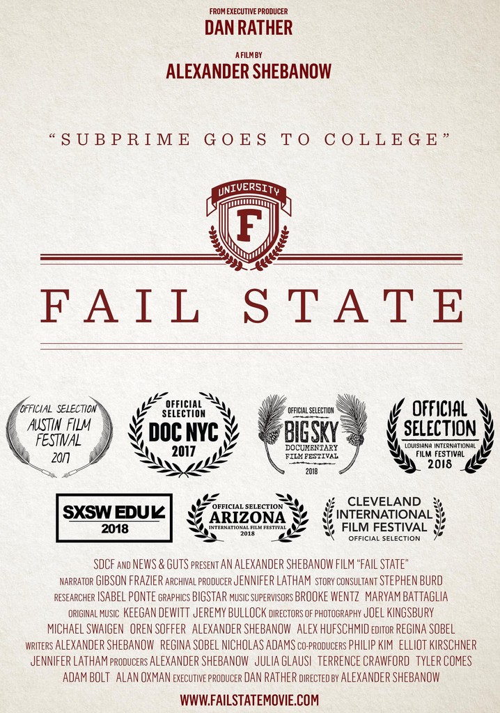 Fail State streaming: where to watch movie online?